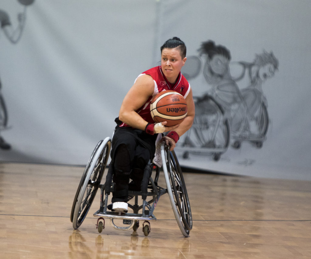081918_Canada VS Australia_Cindy Ouellet - Wheelchair Basketball Canada